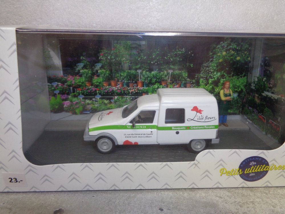 Eligor 1:43 Classic Car Citroën C15 Diorama Fleuriste (Neuf avec ...