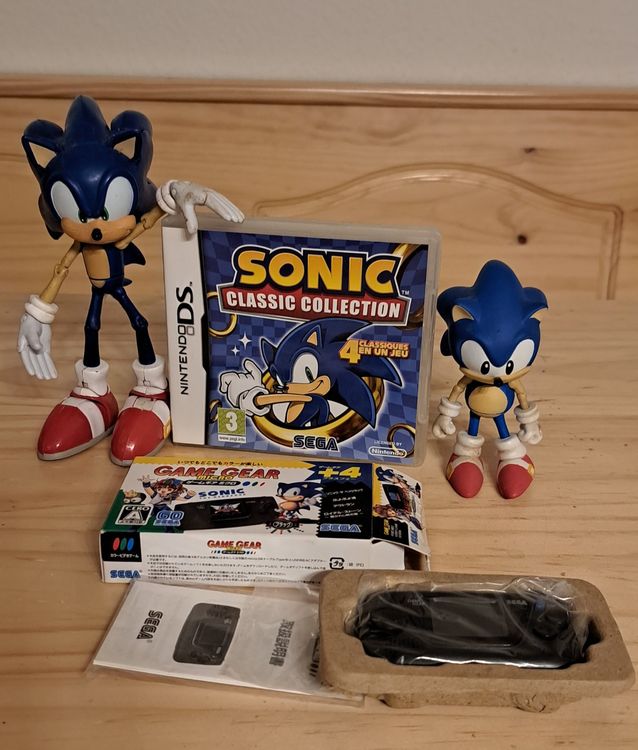 Sonic Set Game Gear Micro+Sonic DS+2Sonig Figuren | Kaufen auf Ricardo