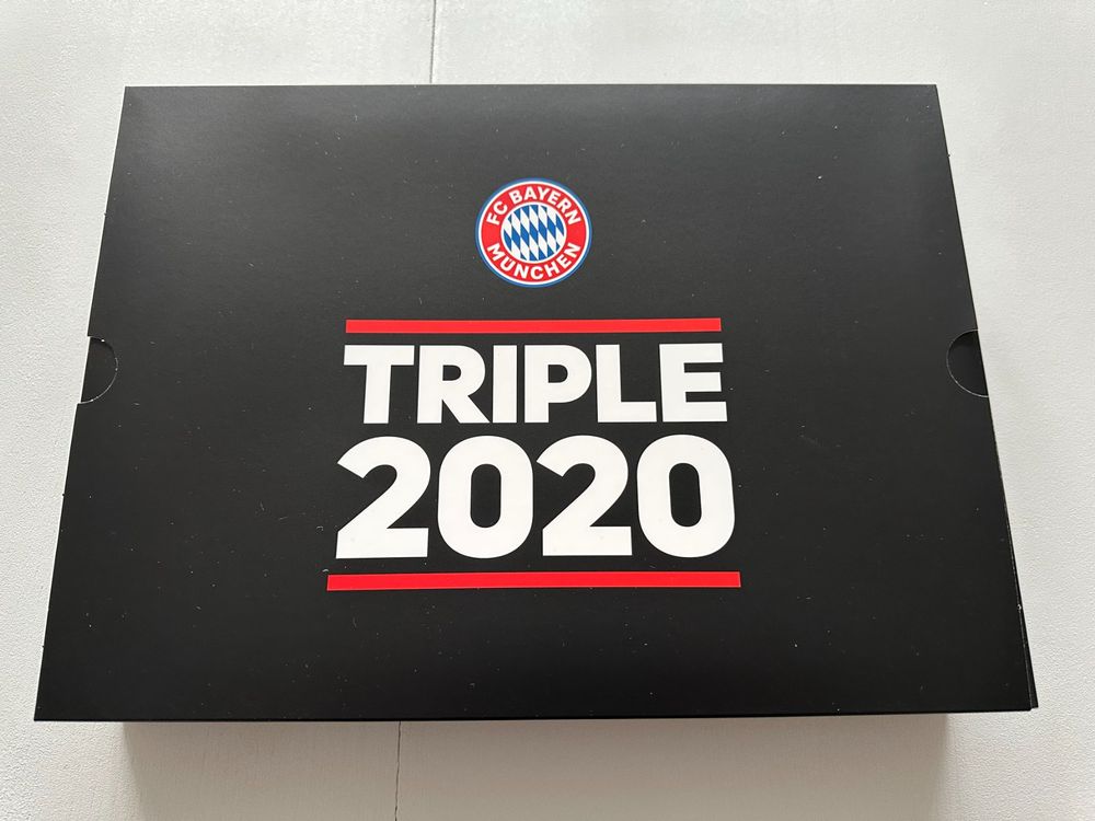 FC Bayern Trikot, limitierte 2020 Triple Edition, Coman, rar (Neu und ...
