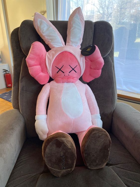Kaws Rabbit 90cm Pink (peluche) (Neu (gemäss Beschreibung)) in ...