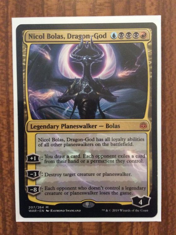 MTG - Nicol Bolas, Dragon-God x1 (Neu (gemäss Beschreibung)) in Altdorf UR für CHF 11 – mit ...