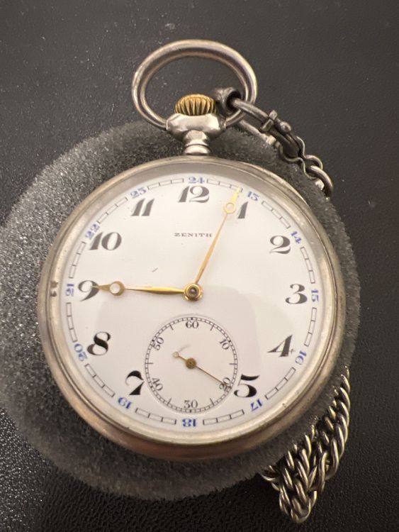 Zenith Taschenuhr echt Silber 49 mm (Gebraucht) in Pfeffingen für CHF 132 – mit Lieferung auf ...