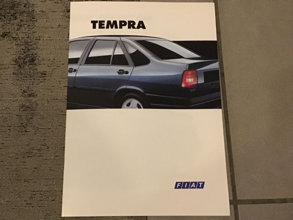 Fiat Tempra Verkaufsprospekt 12 Seiten April 1993 (Gebraucht) in ...
