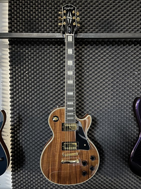 Neue Epiphone Les Paul Custom Koa limited Edition (Neu und originalverpackt) in Werdenberg für ...