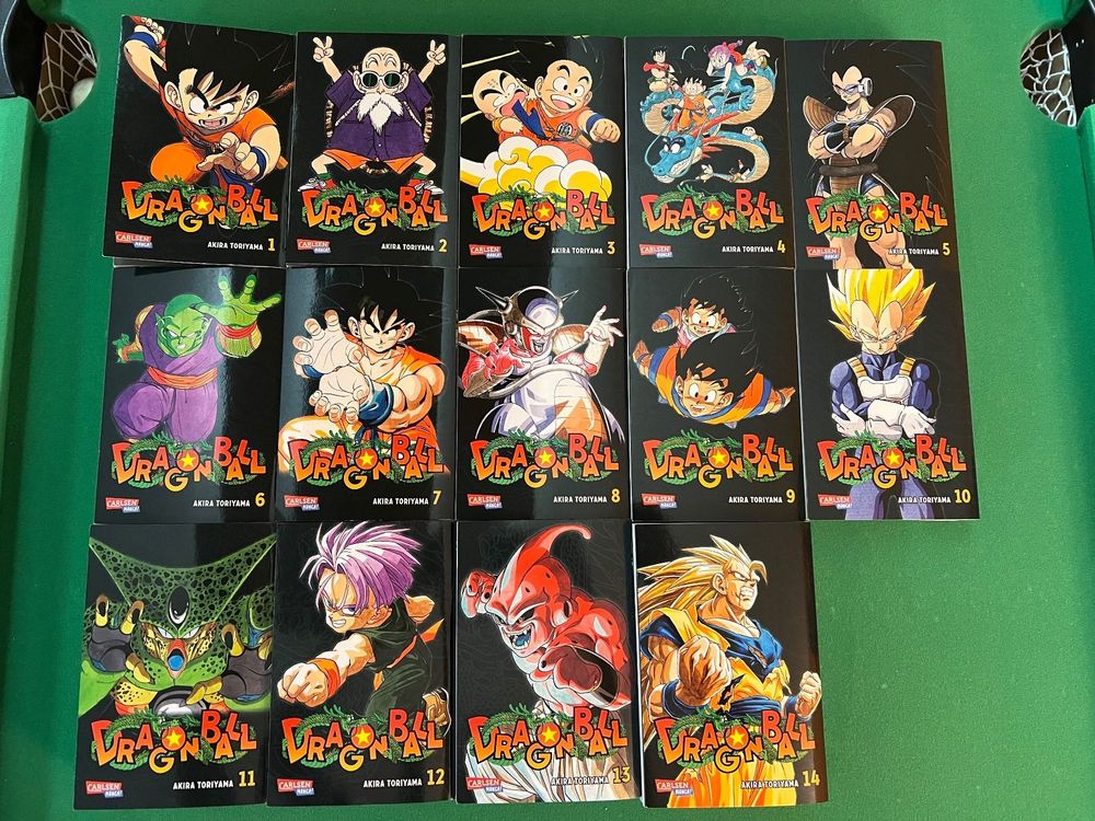 Dragon Ball Massiv - Band 1-14 - komplette Sammlung (Gebraucht) in ...