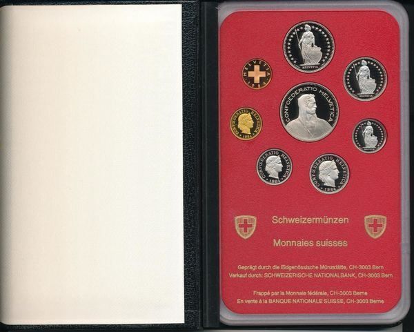 Münzsatz 1984 PP (Neu und originalverpackt) in Obfelden für CHF 30 – mit Lieferung auf Ricardo ...