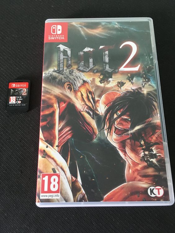 A.O.T. 2 - Attack On Titan 2 für Nintendo Switch (Gebraucht) in St ...