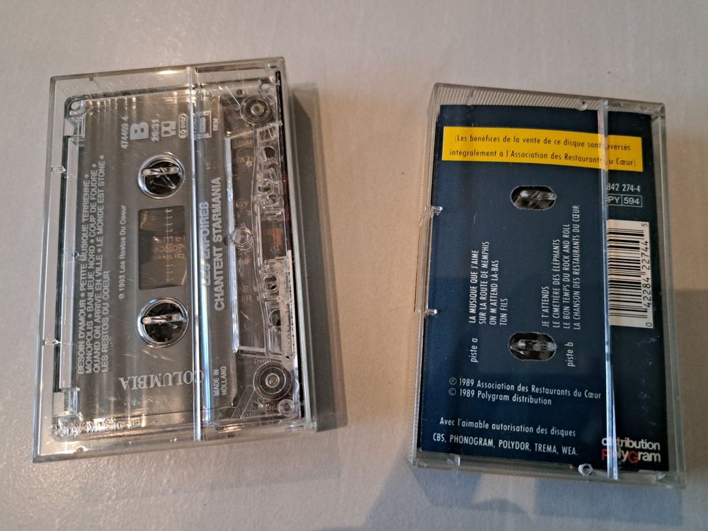 Cassettes audio - K7 audio - les Enfoirés | Kaufen auf Ricardo