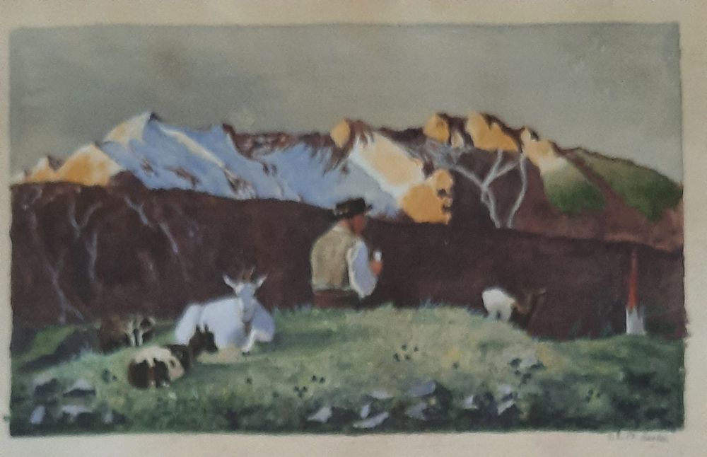 Gemälde signiert (Gebraucht) in Arbon für CHF 20 – nur Abholung auf Ricardo kaufen