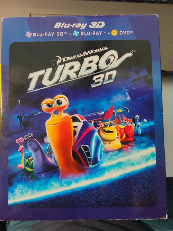 Turbo 3D - Blu-ray 3D + Blu-ray + DVD - Neuf (Neu (gemäss Beschreibung)) in Pompaples für CHF 6 ...