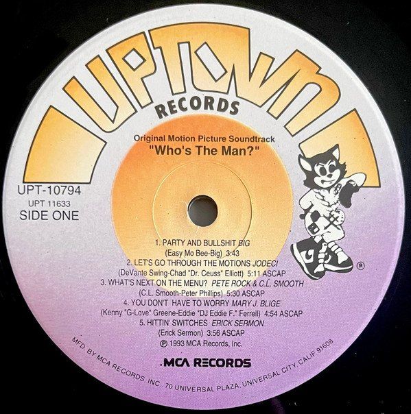 Various ‎– Who's The Man? Original Motion Picture Soundtrack (Neu und ...