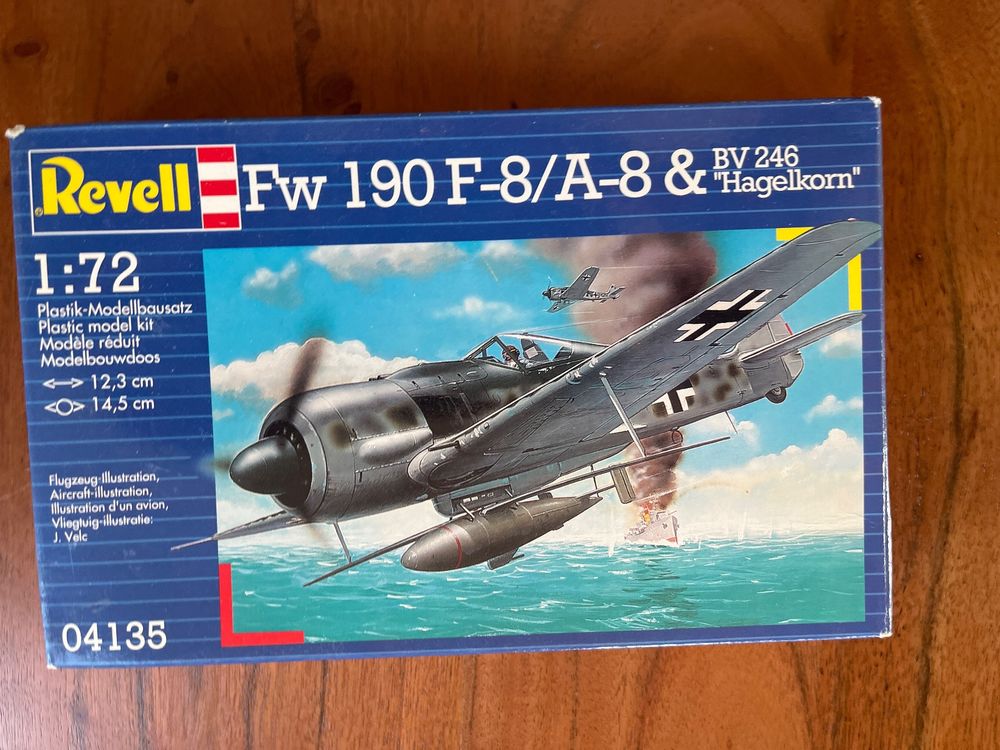 Revell Fw 190F8/A8 Hagelkorn 1/72 (Neu (gemäss Beschreibung)) in für ...