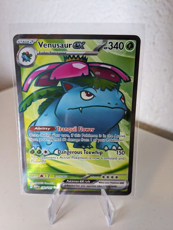 Pokemon 151 - Venusaur EX 182/165 ( EN ) | Kaufen auf Ricardo