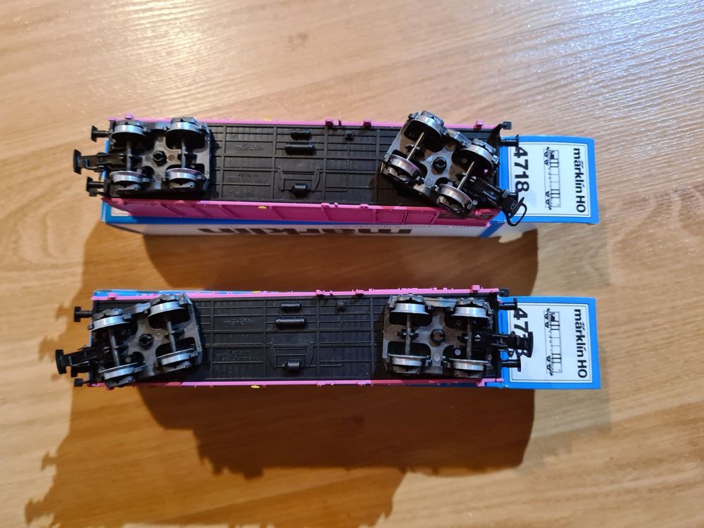 Märklin 4718 2erSet offener Güterwagen (Gebraucht) in Illhart für CHF ...