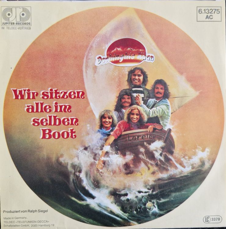 Dschinghis Khan Wir Sitzen Alle Im Selben Boot 1981 (Gebraucht) in ...