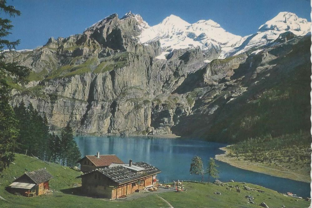 Oeschinensee mit Blümlisalp | Kaufen auf Ricardo