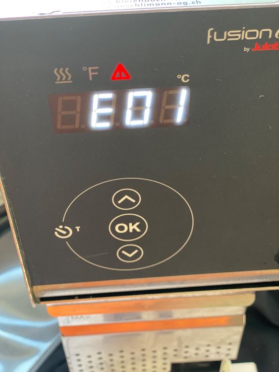 Thermoplongeur sous vide Pearl Fusionchef by Julabo (Gebraucht) in Sion ...