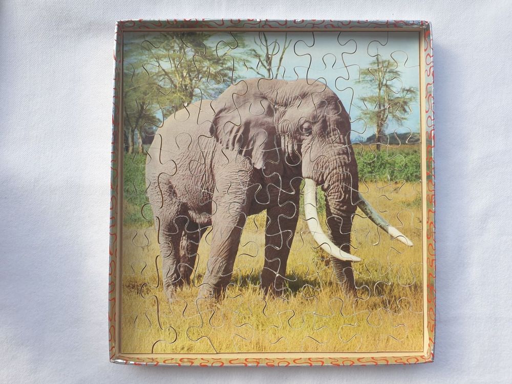 Elegantes Puzzle 60 Teile Ebenbild