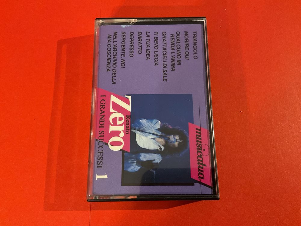 Renato Zero - I Grandi Successi 1 - Musikkassette, Top! (Gebraucht) in ...