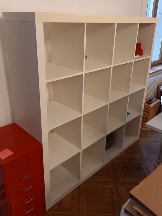 Regal Ikea Kallax 4x4 weiss 150x150x40cm Abholung Wabern N.2 (Gebraucht) in Toffen für CHF 25 ...