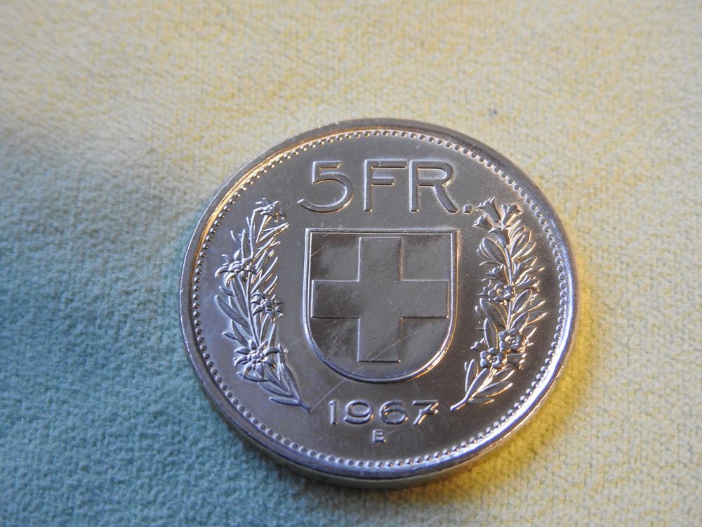 5 Franken 1967 | Kaufen auf Ricardo