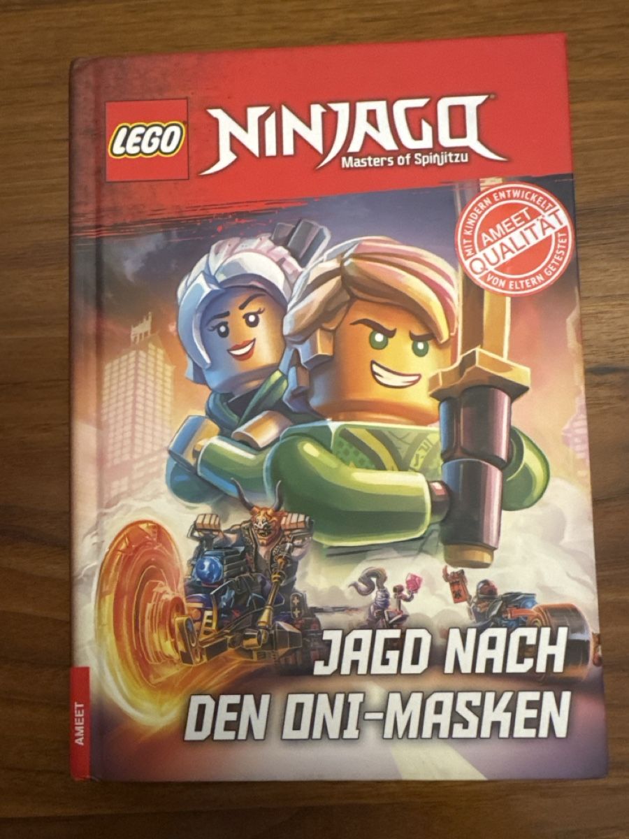 LEGO Ninjago Buch: Jagd nach den Oni-Masken, Top Zustand (Gebraucht) in ...