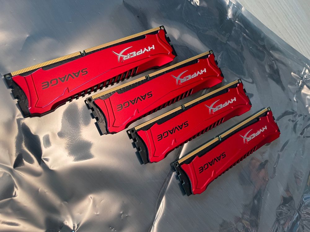HyperX Savage 4 x 4GB, 1600 MHz, DDR3-RAM, DIMM (Gebraucht) in ...