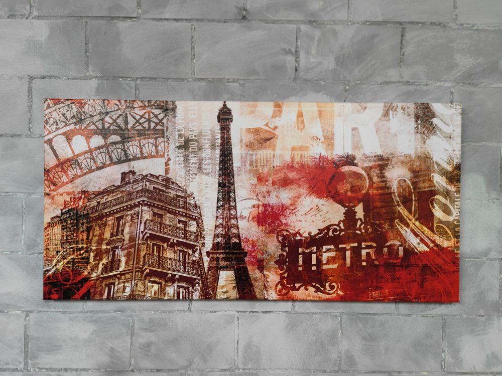 Schönes Bild, Paris, Druck auf Leinwand | Kaufen auf Ricardo