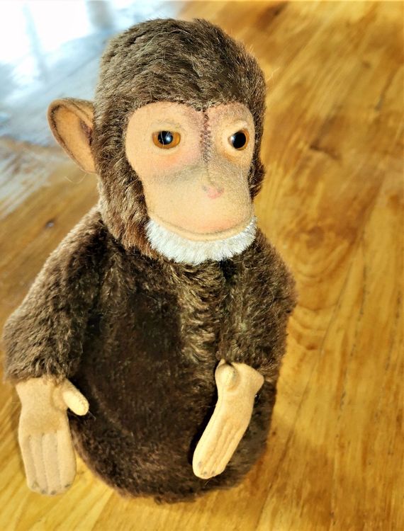 Handpuppe Affe von Steiff ohne Knopf (Gebraucht) in Mund für CHF 39 ...