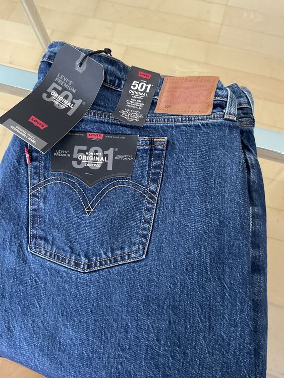 Levi‘s Premium 501 Women‘s Original Cropper neu (Neu (gemäss ...
