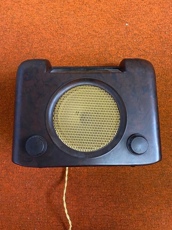 Antike Bakelit Bush DAC90 braun radio 1940 Stockfotografie | Kaufen auf ...