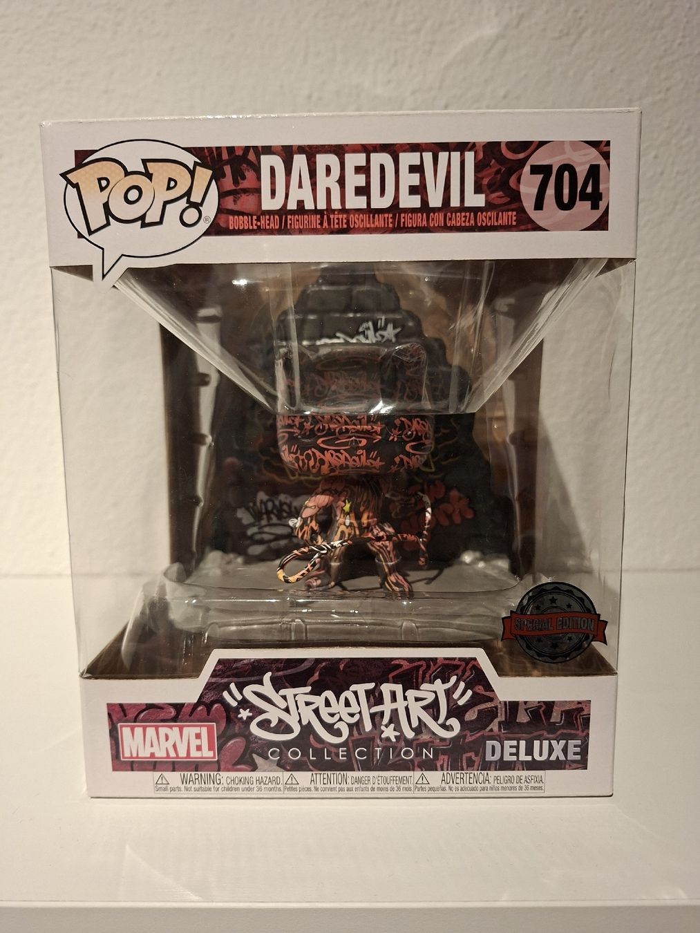 Funko Pop! Marvel Daredevil 704 Street Art, Deluxe! (Neu und ...