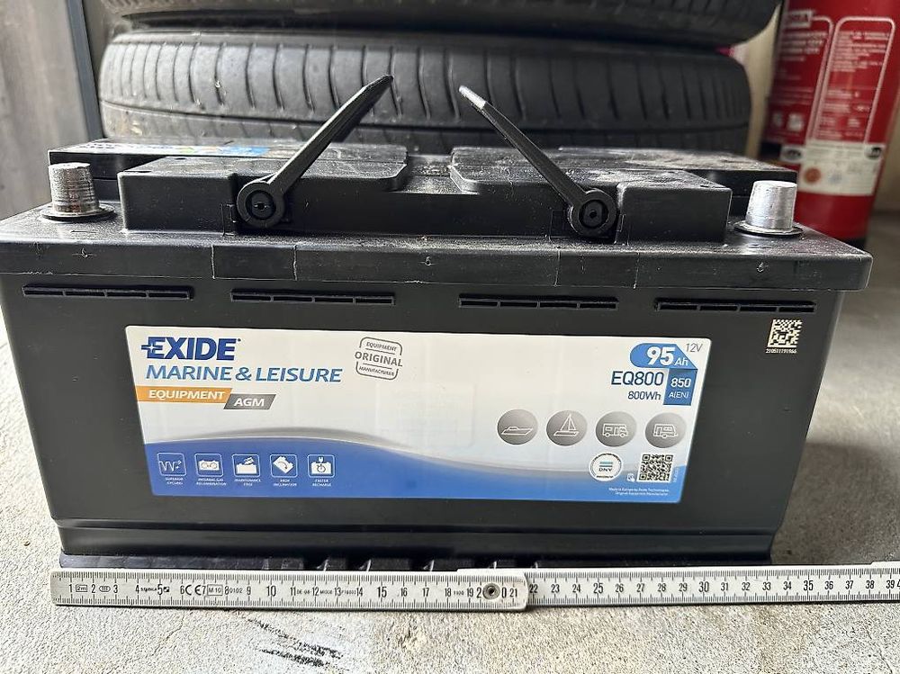 EXIDE EQ800 AGM-Batterie 12V 95Ah (Gebraucht) in Winterthur für CHF 110 ...