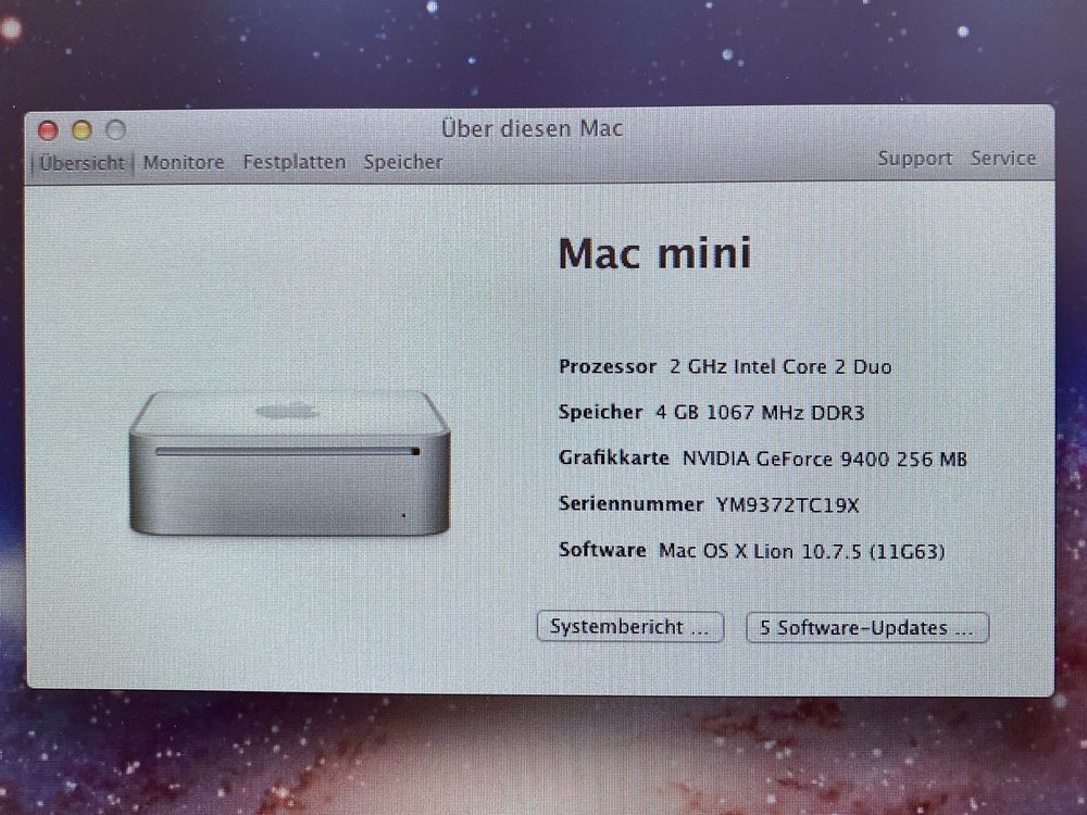 Mac Mini 2GHz Intel Core 2 Duo (Gebraucht) in Allenwinden für CHF 50 ...