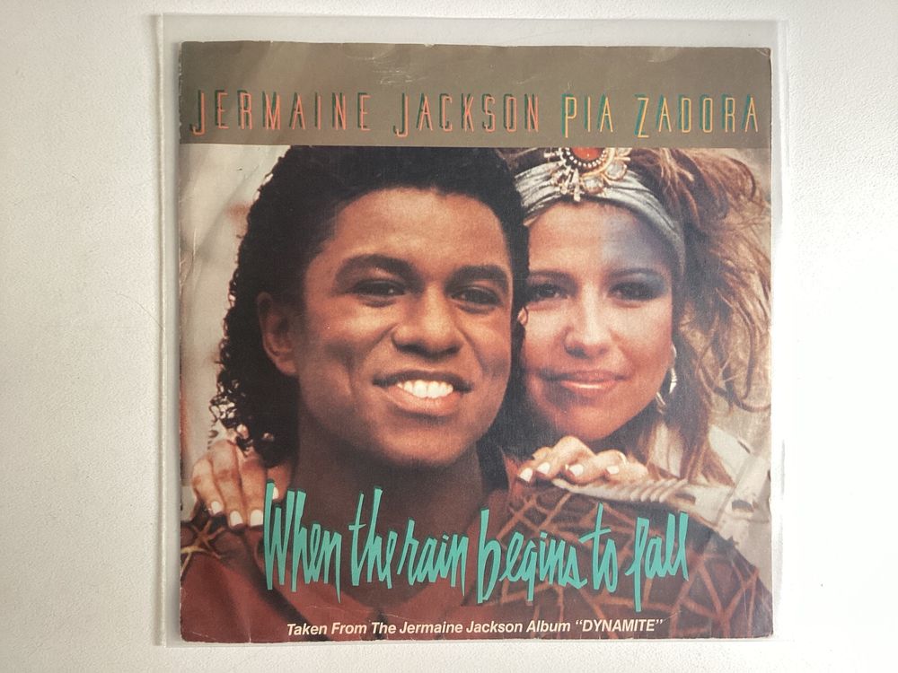 Jermaine Jackson & Pia Zadora Single - When The Rain Begins | Kaufen ...