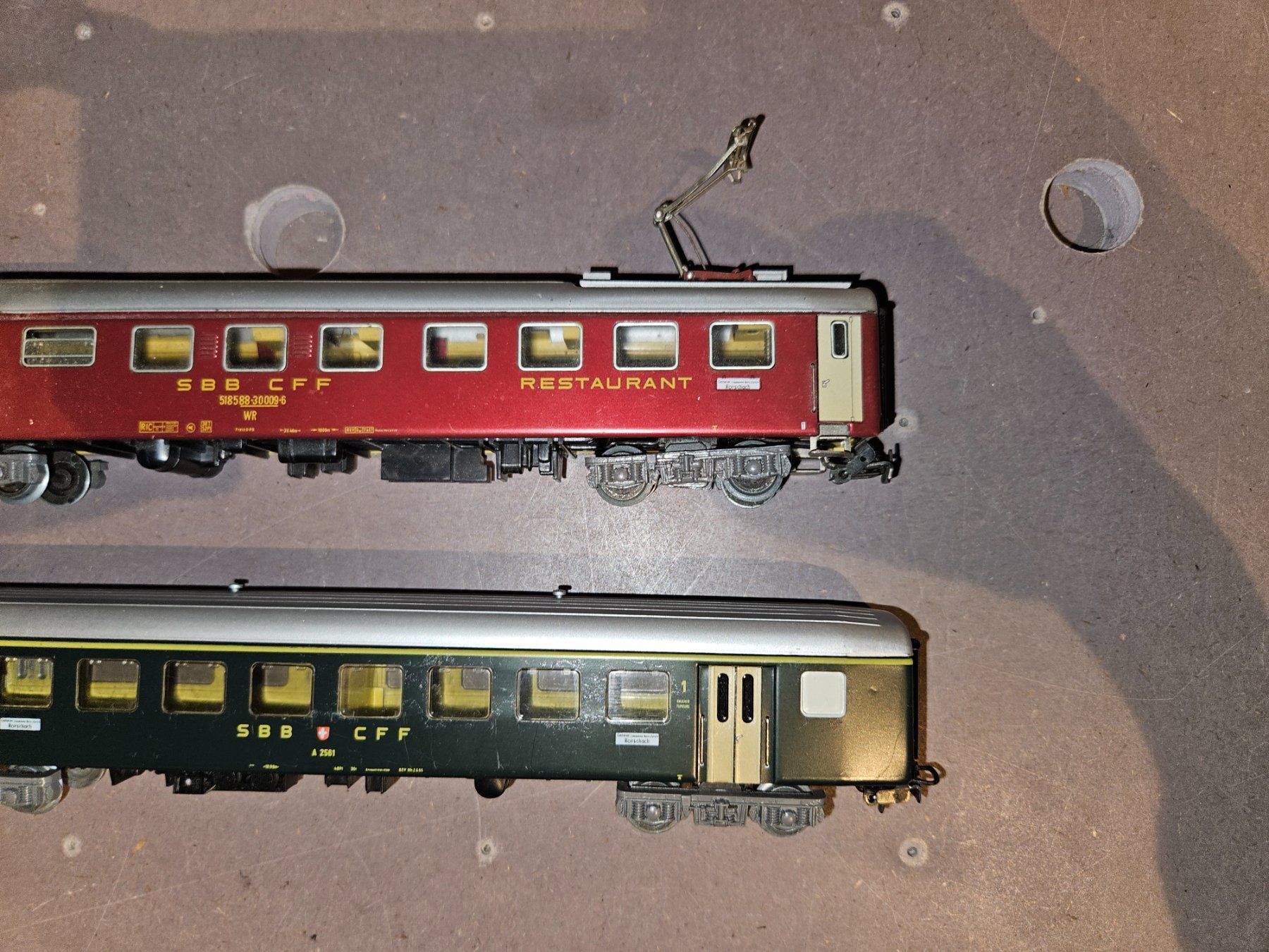 Märklin 4066 und 4068 Personenwagen SBB mit OVP (Gebraucht) in Bern für ...