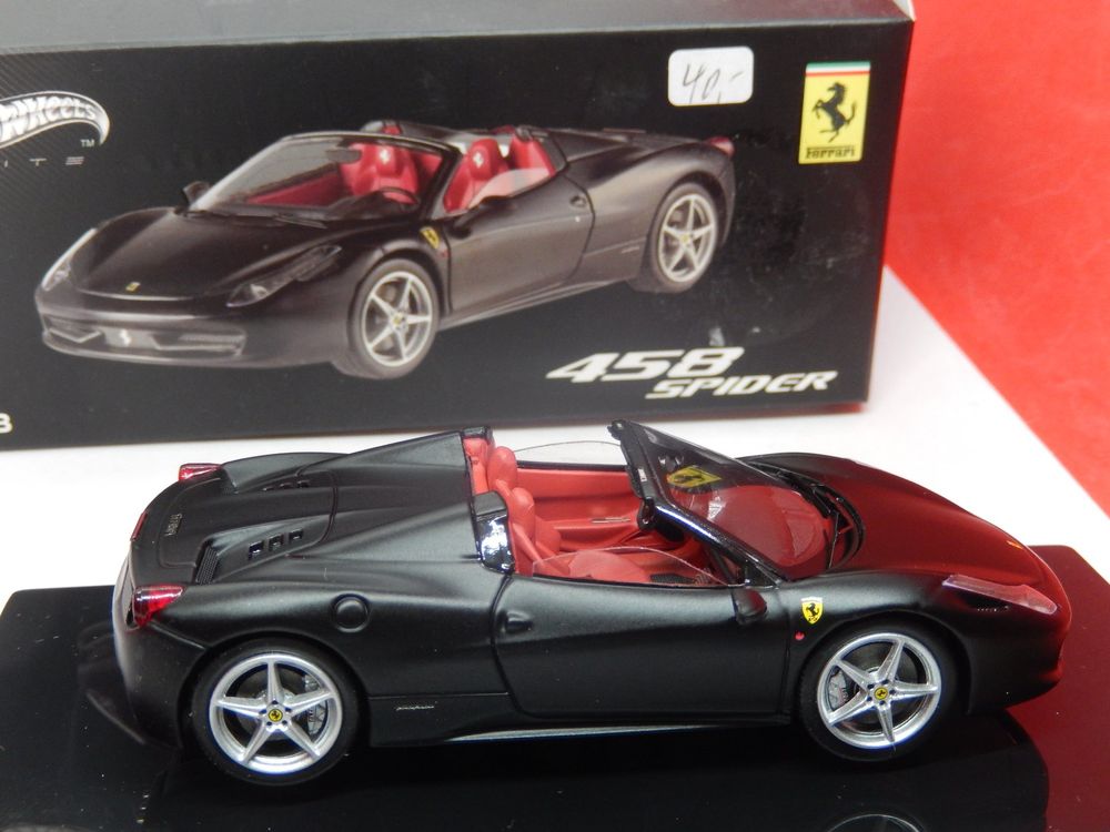 Ferrari F459 Spyder - nera - Top von Hotwheels ! OVP (Neu (gemäss ...
