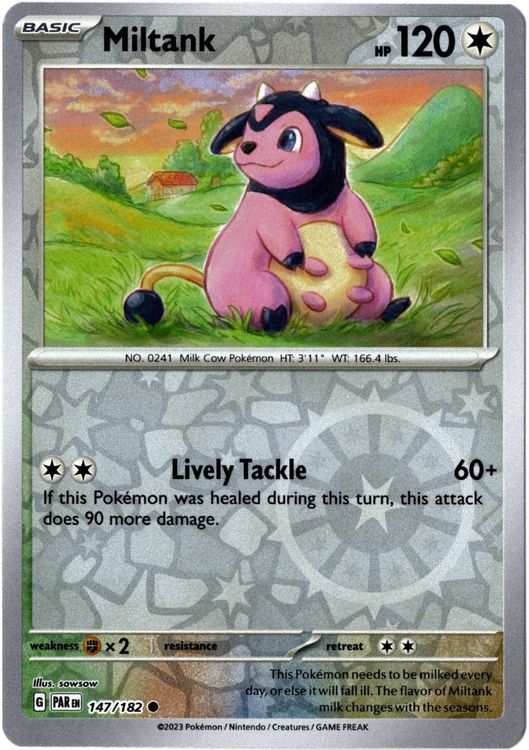 Paradox Rift Miltank Reverse Holo 147/182 EN | Kaufen auf Ricardo