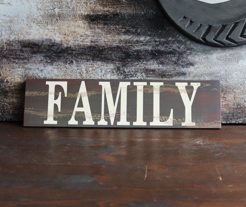 Holzschilder 3 Stück - Home - Welcome - Family (Neu und ...