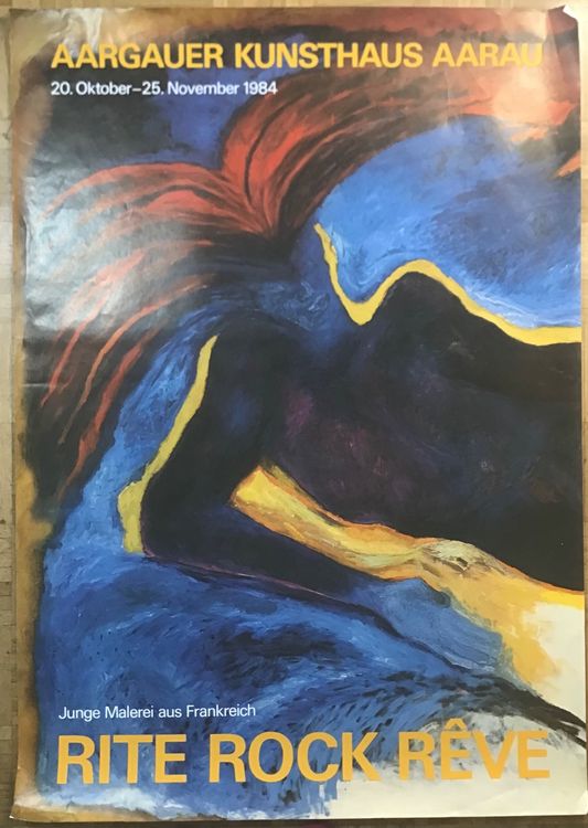 Grosse Rite Rock Rêve Plakat (Gebraucht) in Root für CHF 20 – mit ...