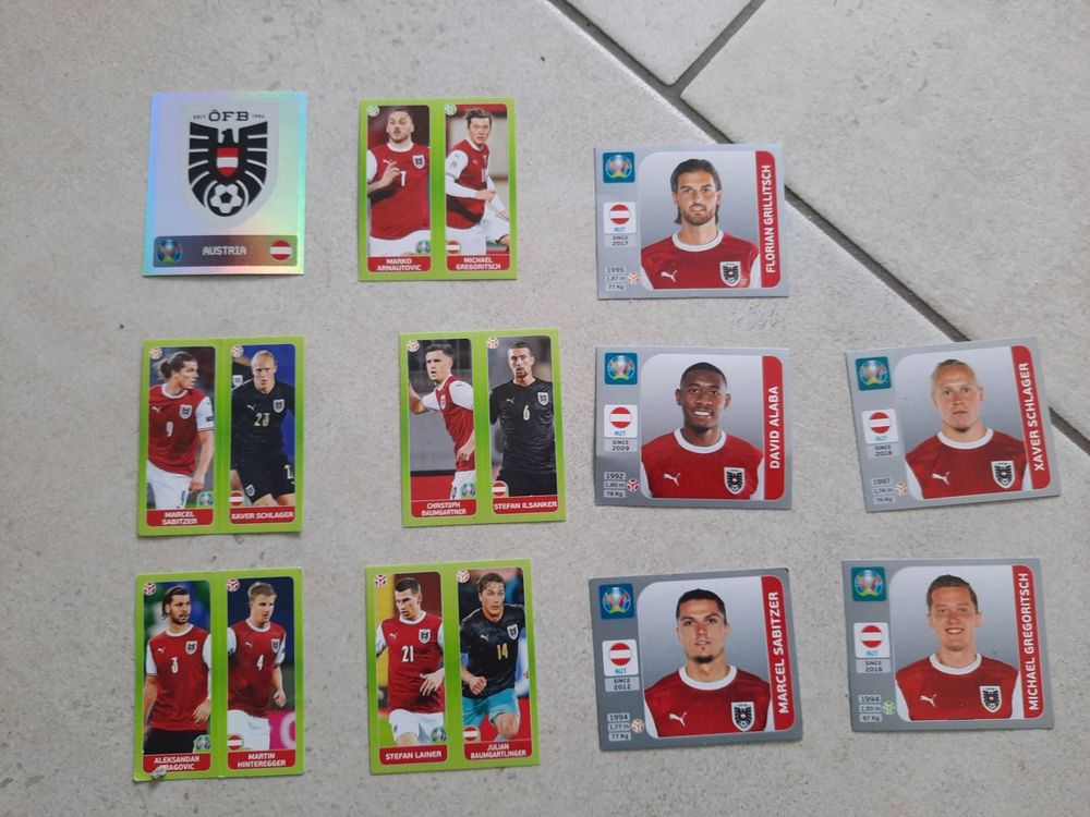 Panini Österreich Euro 2020 | Kaufen auf Ricardo