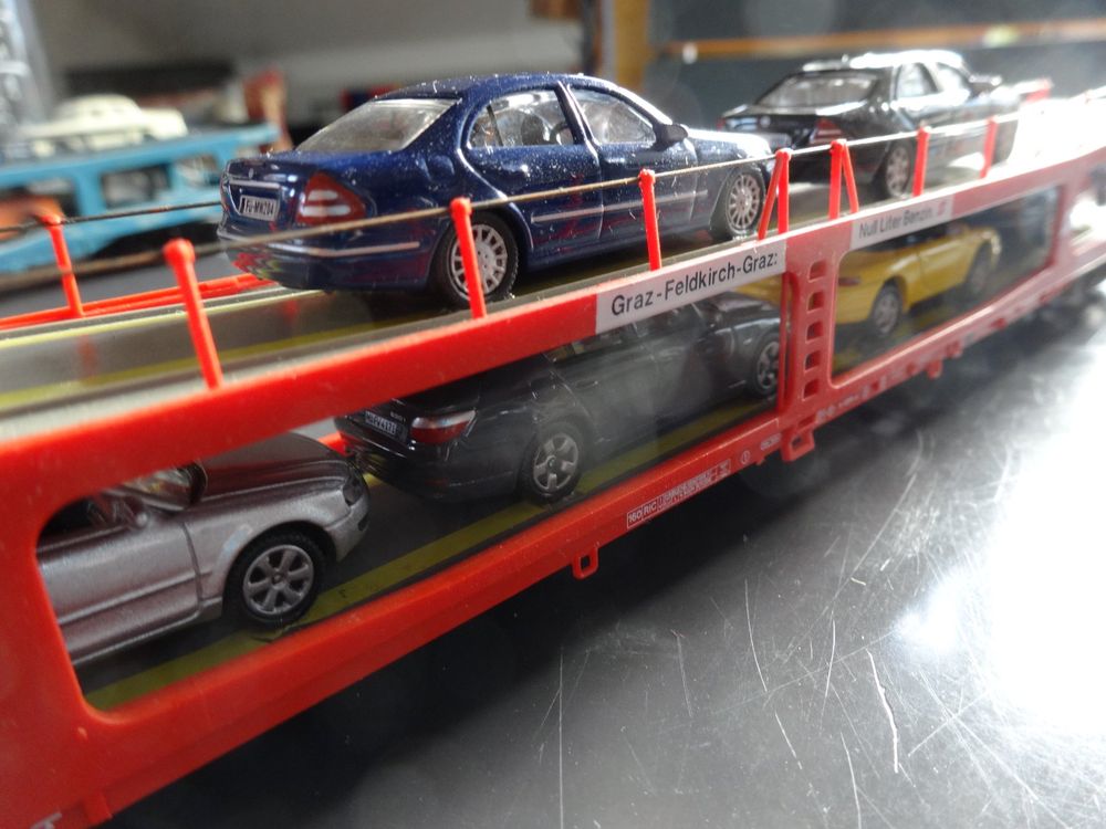 Autotransport der ÖBB (Graz-Feldkirch), 6 Autos aus Metall (D'occasion ...