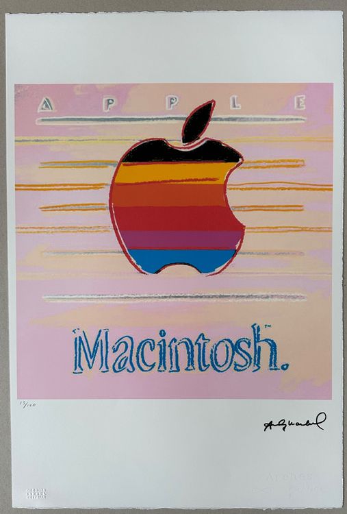 Warhol: Macintosh, POP Art, 15/100 (Neu (gemäss Beschreibung)) in Meilen für CHF 55 – mit ...