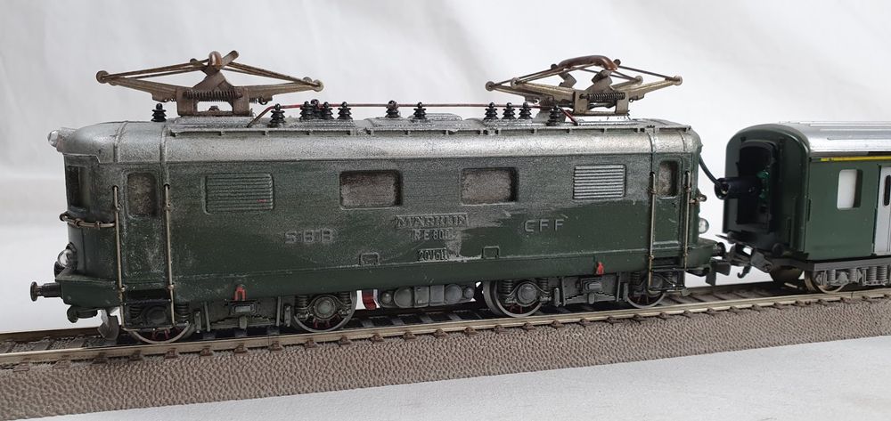 Märklin RE 800 SBB Re 4/4 (verm. Version 1952 - 1953) (Gebraucht) in ...