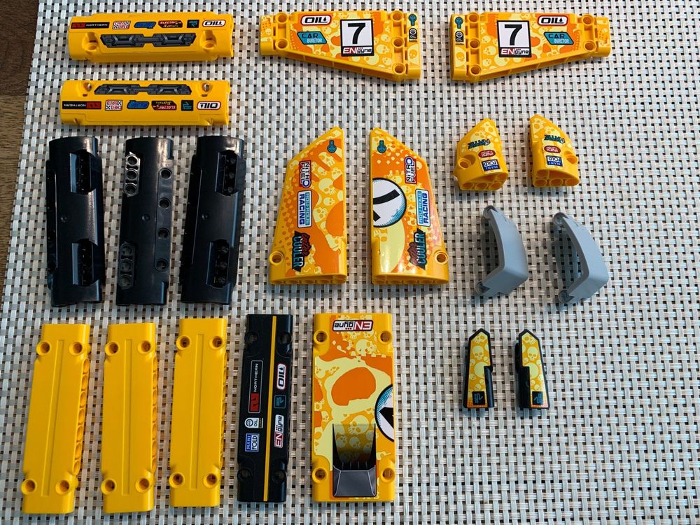 Lego Technik 42099 farbige Panele Verschalungen Spoiler (Gebraucht) in ...