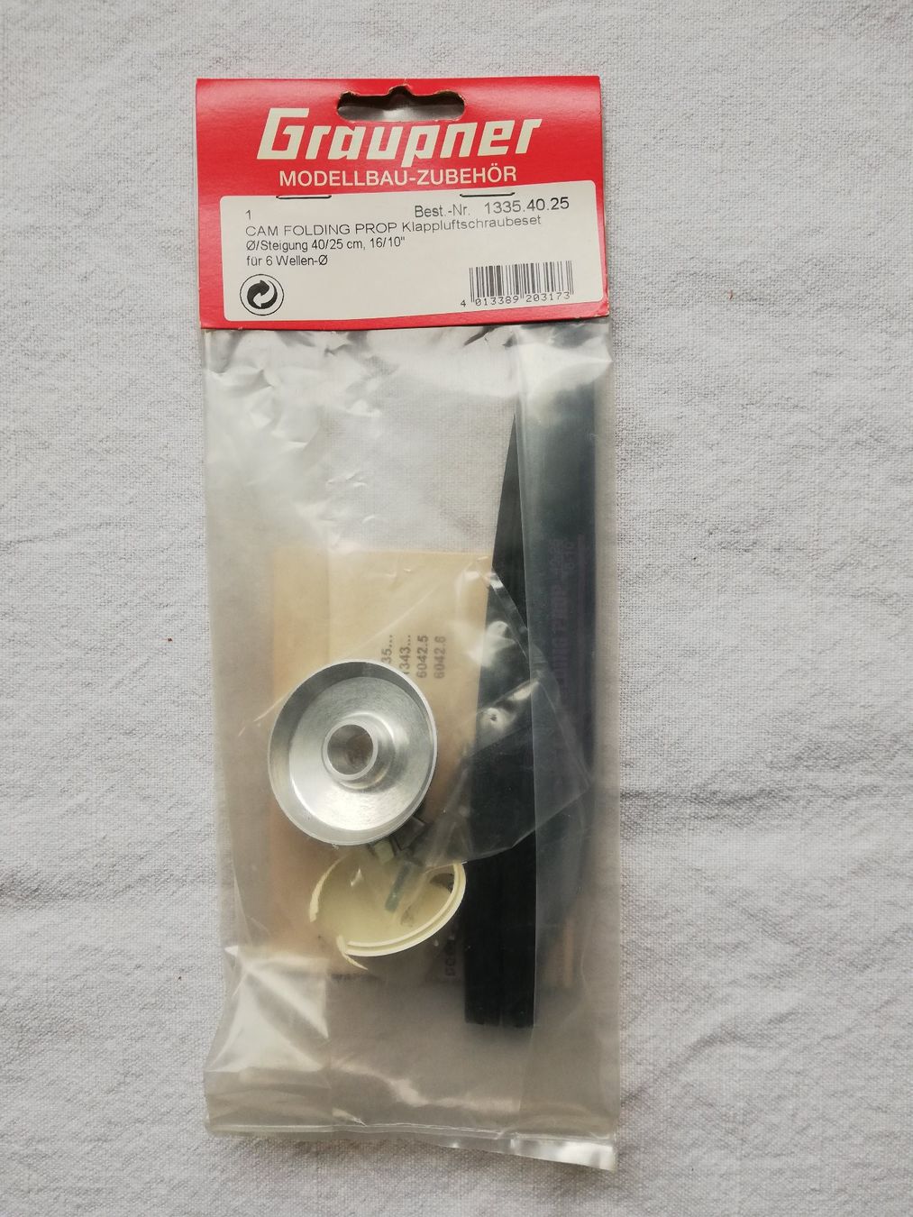 Graupner CAM FOLDING PROP Klapp-Propeller-Set 16x10 (Neu und ...