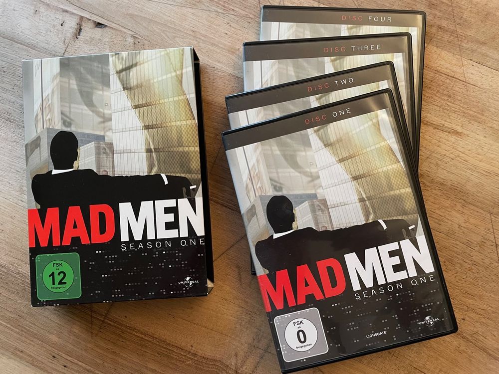 Serie MAD MEN (Staffel 1) - DVD (deutsch & englisch) (Gebraucht) in Zürich für CHF 11 – mit ...