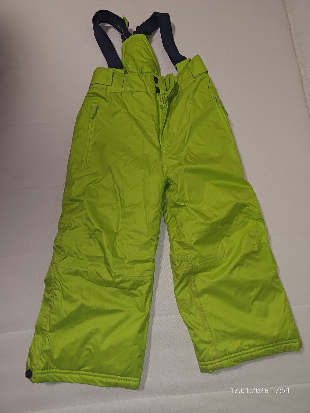 Kinder Skihose, Gr. 110, Neon Grün, Top Zustand! (Gebraucht) in ...