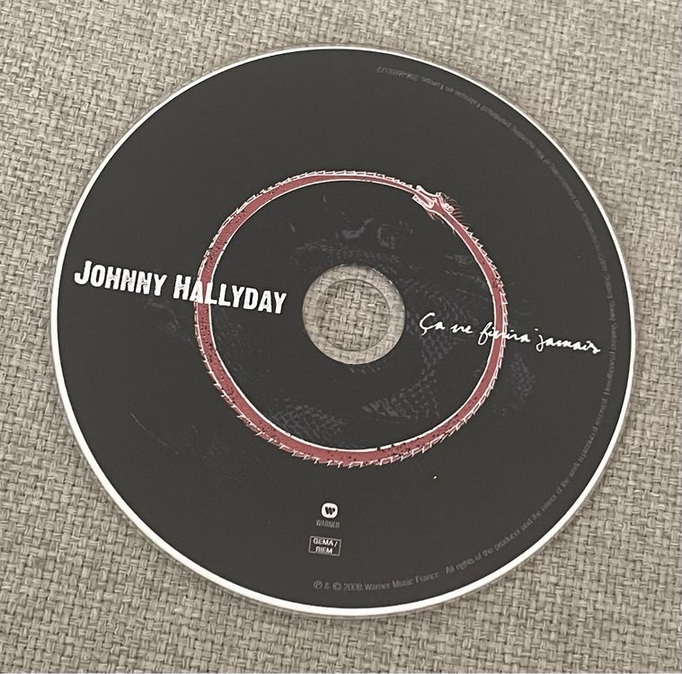 Johnny Hallyday - CD "Ça ne finira jamais" | Kaufen auf Ricardo