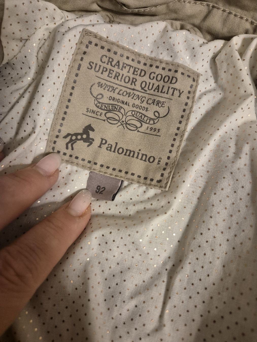 Palomino Frühlingsmantel Gr. 92 - Top Zustand für Mädchen! (Gebraucht ...